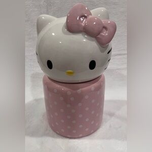 Hello Kitty | Dining | Hello Kitty Inch Blue Sky Ceramic Jar With Lid ...